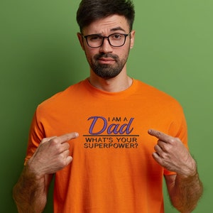 I Am Dad Machine Embroidery Design. 5 Sizes. Embroidery for Fathers - Etsy