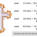 Cross Machine Embroidery Design. 4 Sizes - Etsy