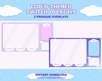 Lemon Picnic-themed Twitch Webcam Boarders/overlays - Etsy