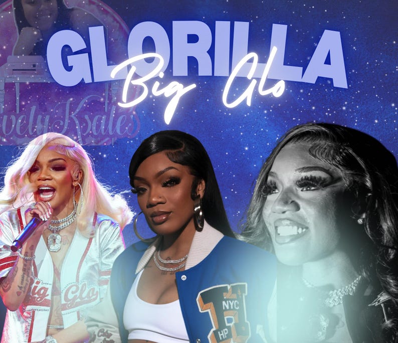 Glorilla Png, Big Glo - Etsy