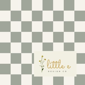 Sage Green Checker Seamless File, Check Seamless Repeat Pattern ...