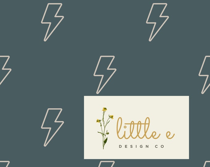Lightning Bolt Seamless File, Minimal Design for Boy, Modern Minimal ...