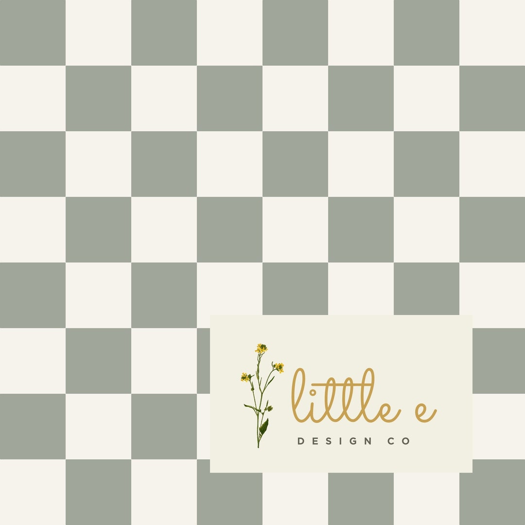 Sage Green Checker Seamless File, Check Seamless Repeat Pattern ...