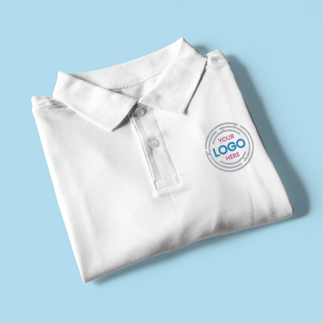 Embroidered Polo, Custom Logo Polo Shirt, Embroidery Logo Design ...