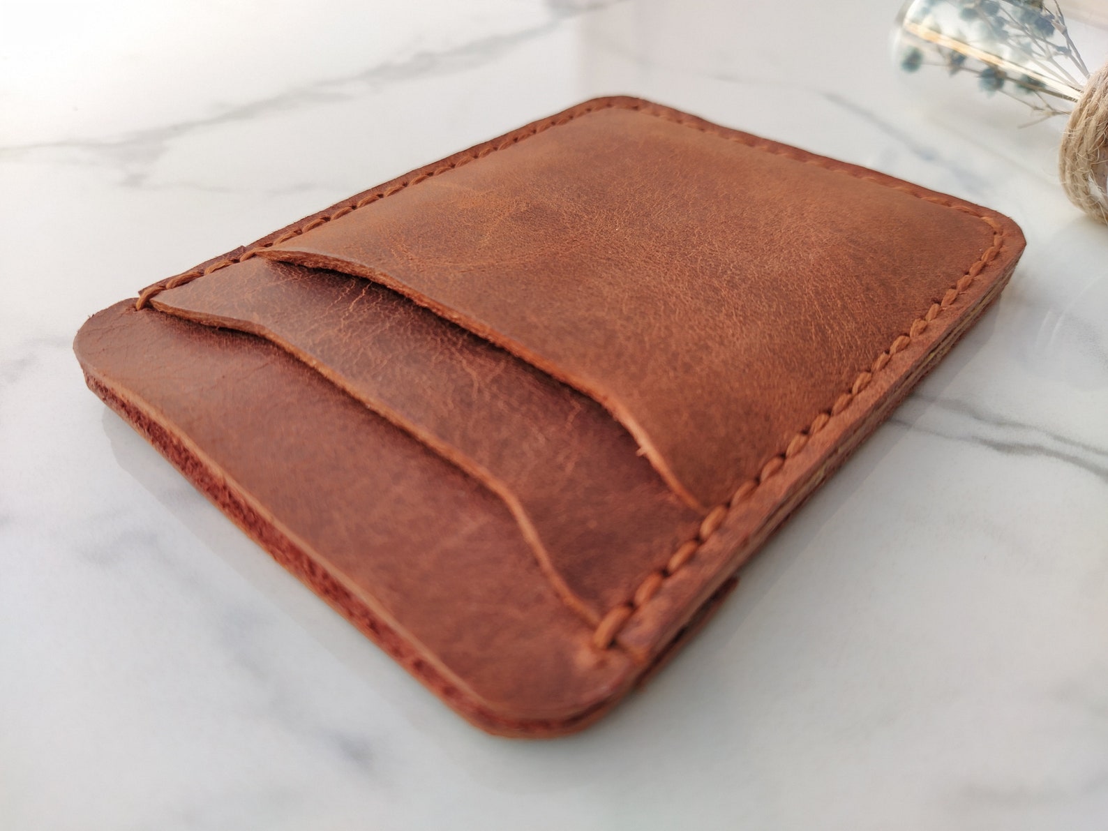 Front Pocket Wallet PDF Leather Pattern (5 Pocket), How to Make Leather ...