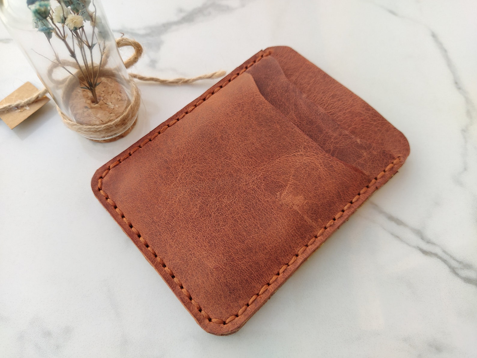 Front Pocket Wallet PDF Leather Pattern 5 Pocket How to - Etsy