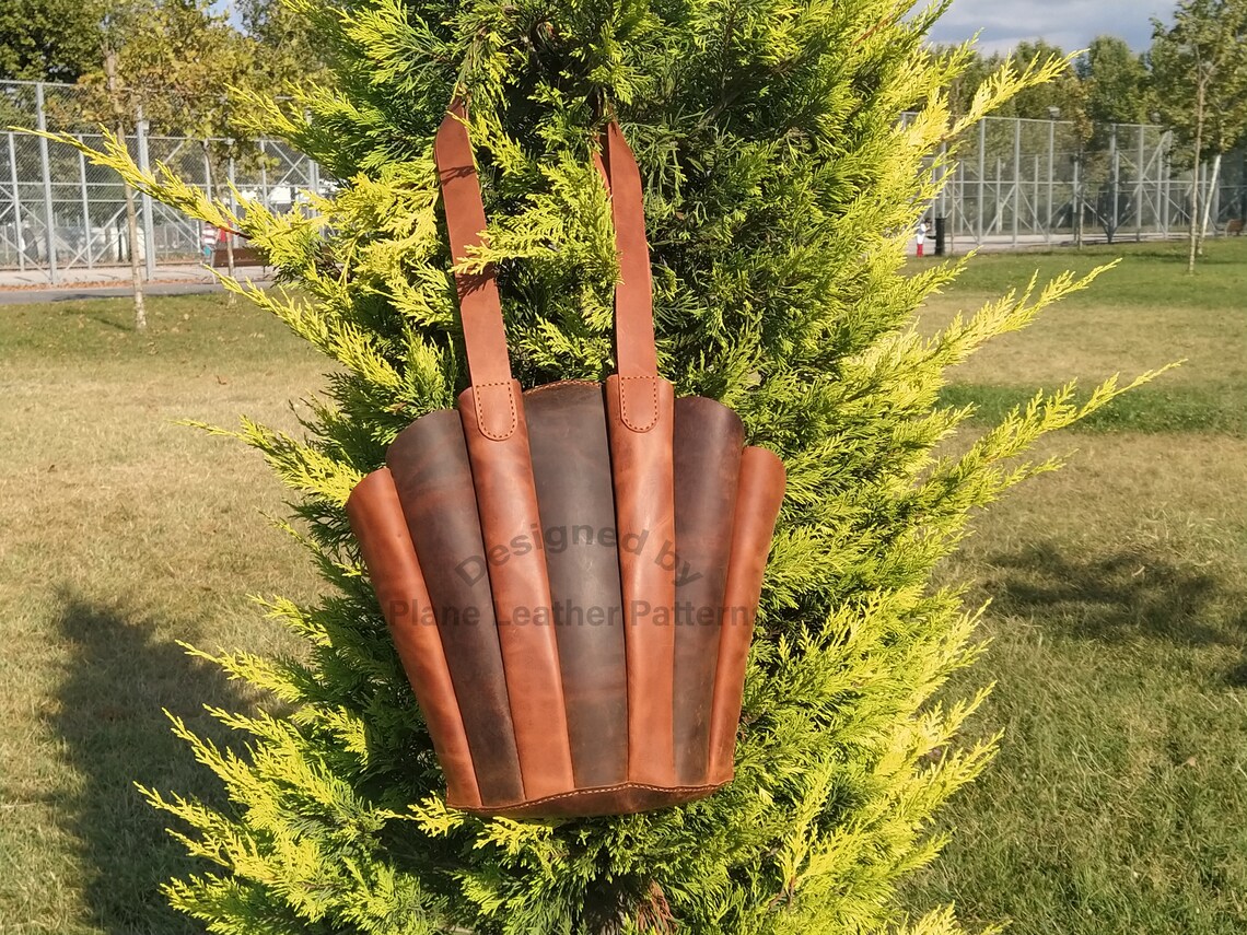 Leather Sea Shell Tote Bag Pdf Pattern Women Tote Bag - Etsy