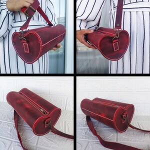 Leather Cylindrical Heart Bag Pattern, Heart Shaped Purse Template - Etsy