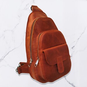 Leather Unisex Sling Bag PDF Pattern DIY Backpack Pattern - Etsy