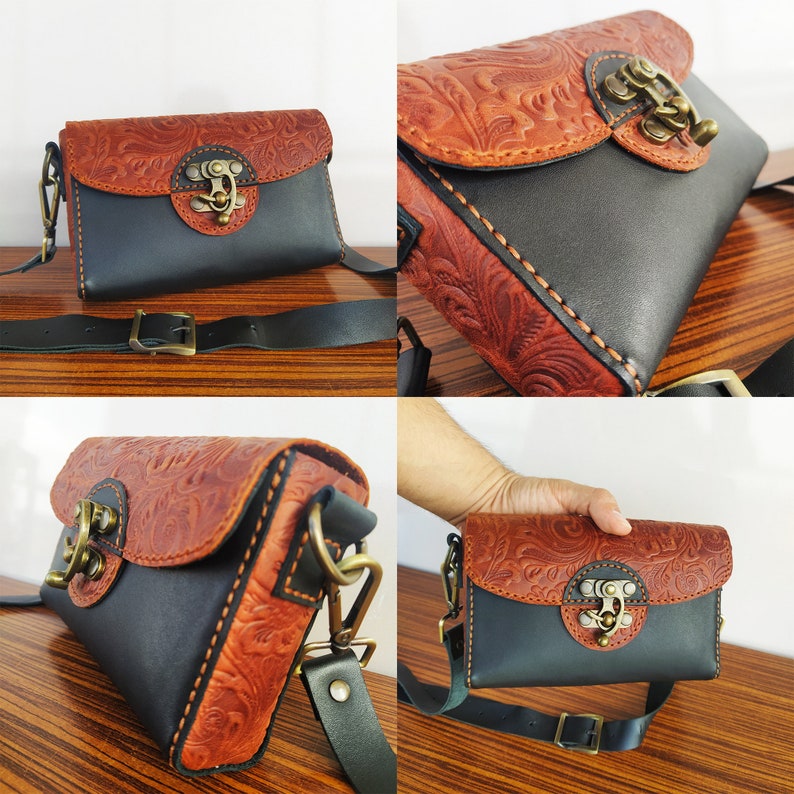 Leather Clutch Pattern for Special Evening, Leather Purse Pattern ...