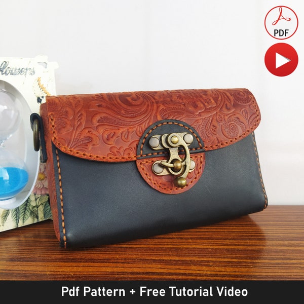Leather Clutch Purse Patterns - Etsy
