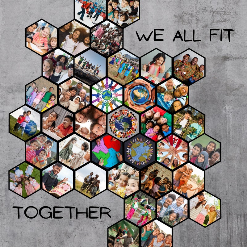 Tarjetas multiculturales - Etsy México