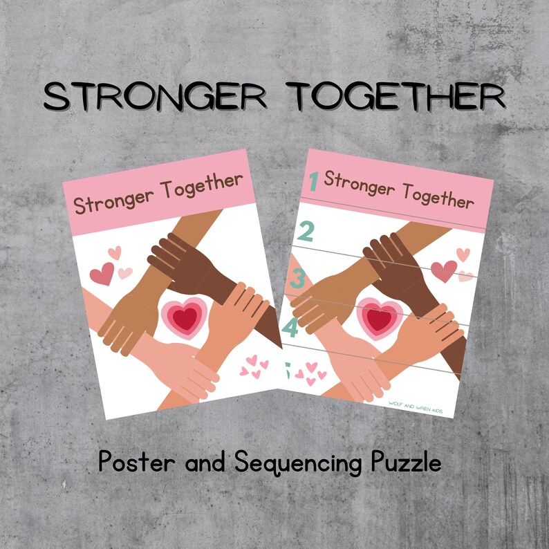 We All Fit Together - Diversity Project - Wall Collage Bundle - Etsy