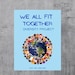 We All Fit Together - Diversity Project - Wall Collage Bundle - Etsy
