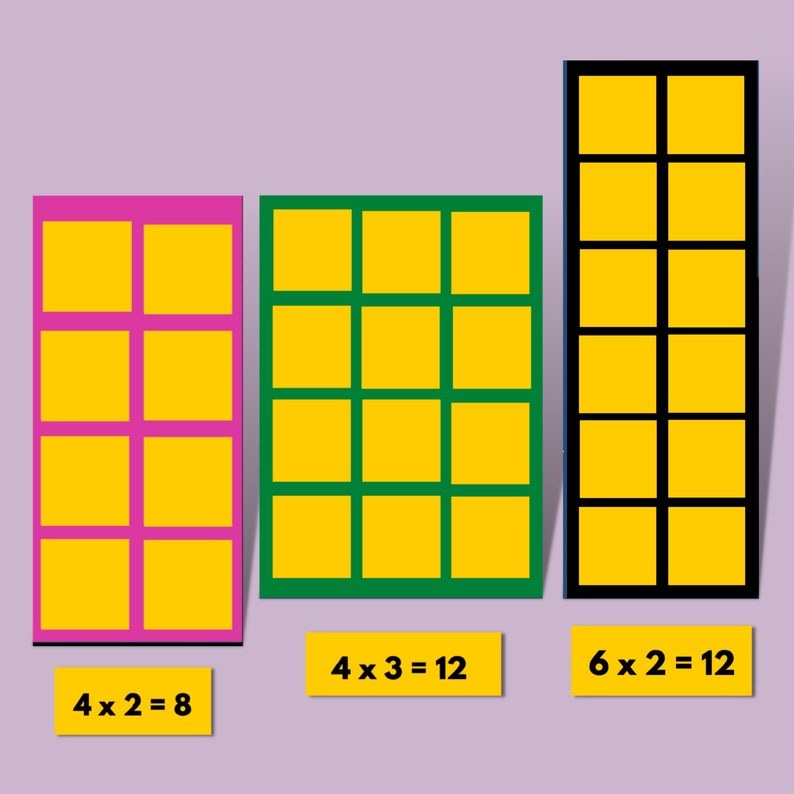 City of Arrays - Multiplication Craft Project - Etsy