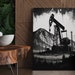 Oil Derrick Canvas Print | Oil and Gas Decor, Oil and Gas Canvas Wall ...