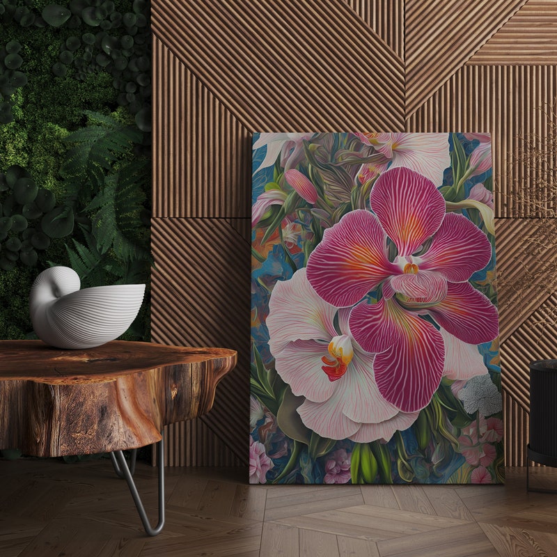 Orchid Print - Etsy