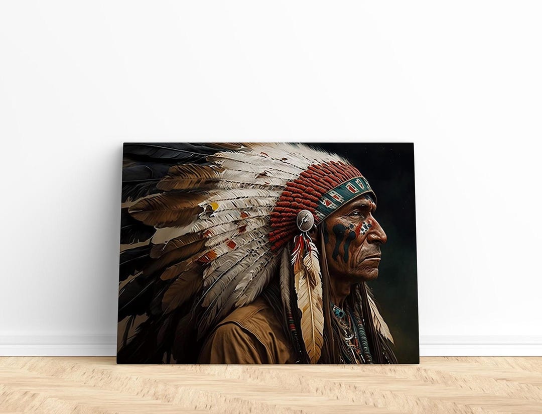 American Native Wall Art, Native American Wall Art Print, Aboriginal ...