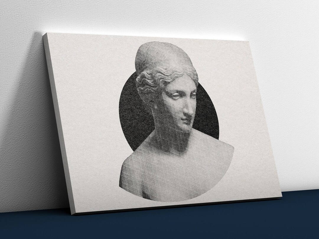 Greek Statue Wall Art Print | Canvas Print, Greek Print, Greek ...