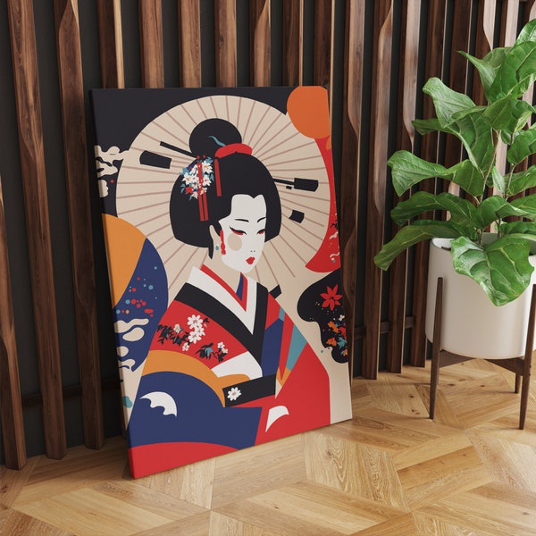 Geisha Art - Etsy