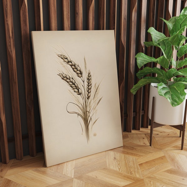 Wheat Wall Art - Etsy