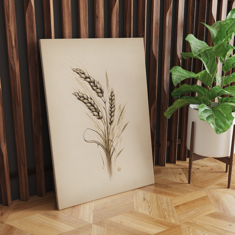 Wheat Wall Art - Etsy
