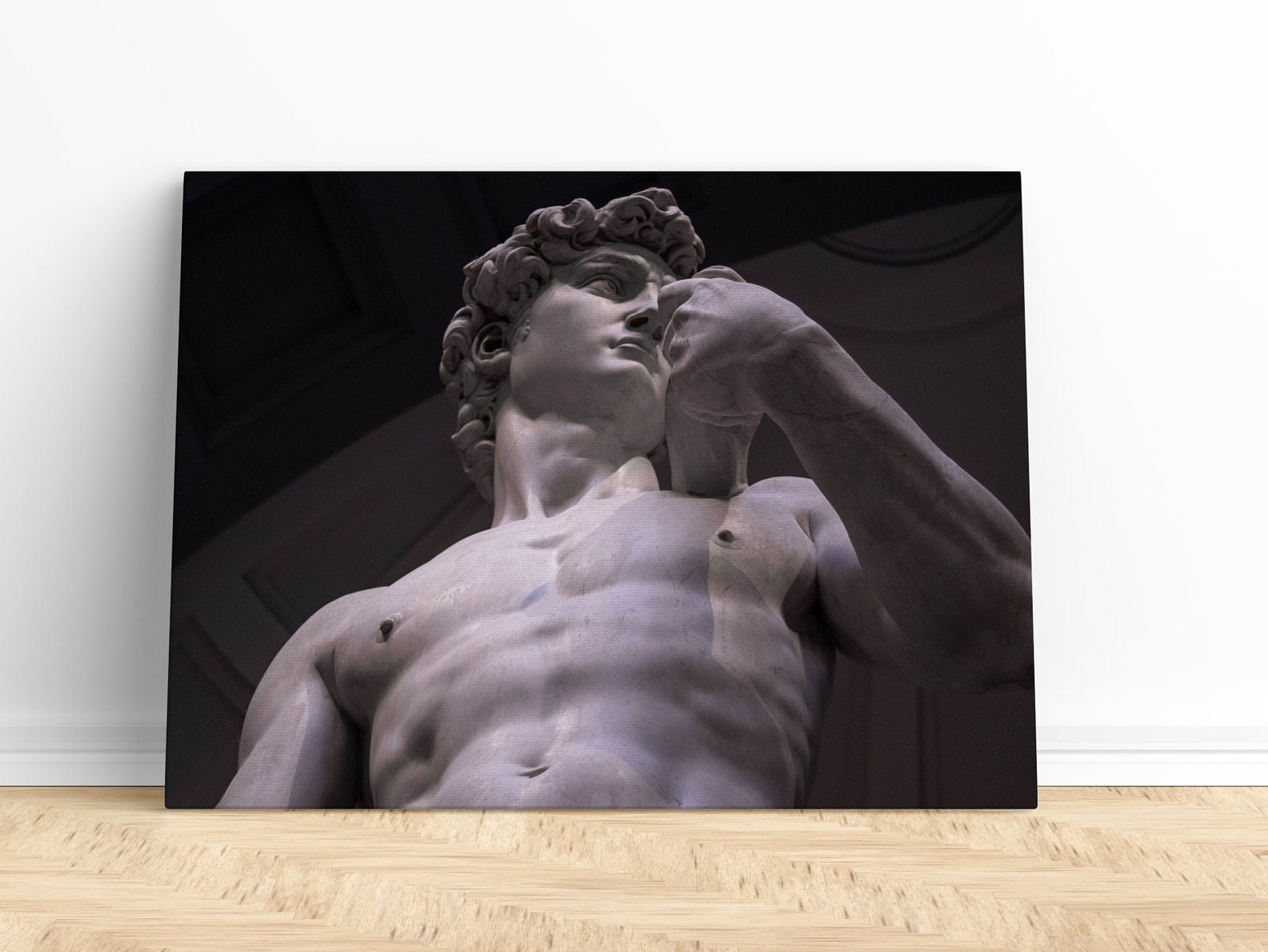 The David Canvas Wall Art Print David Statue Print Greek - Etsy