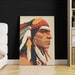 Native Art Print Canvas, Native Americans Wall Art, Native Americans ...