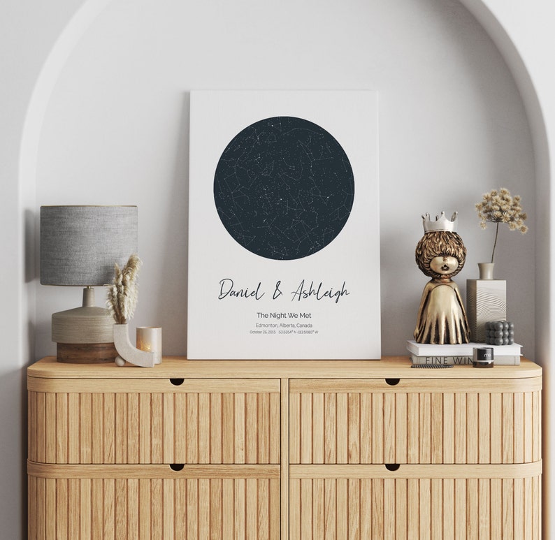 Personalized Star Map Print Custom Night Sky Print - Etsy