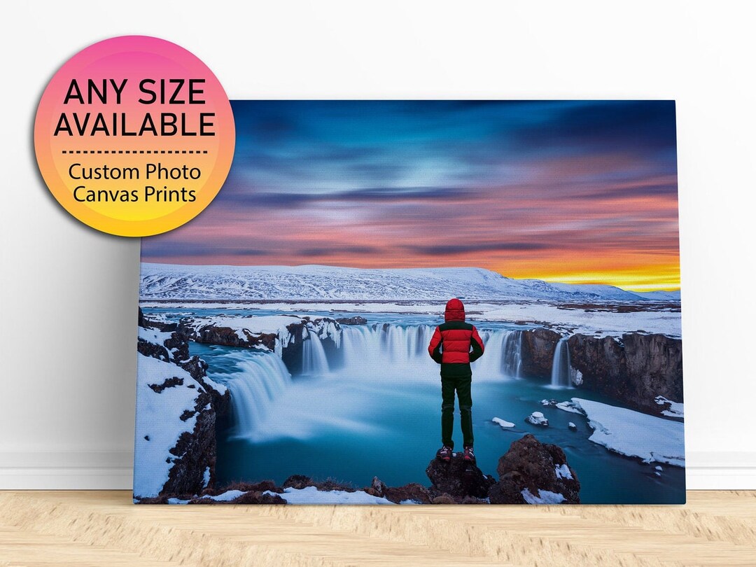 Custom Canvas Photo Print (all Sizes) | Custom Photo Gift, Custom Print ...
