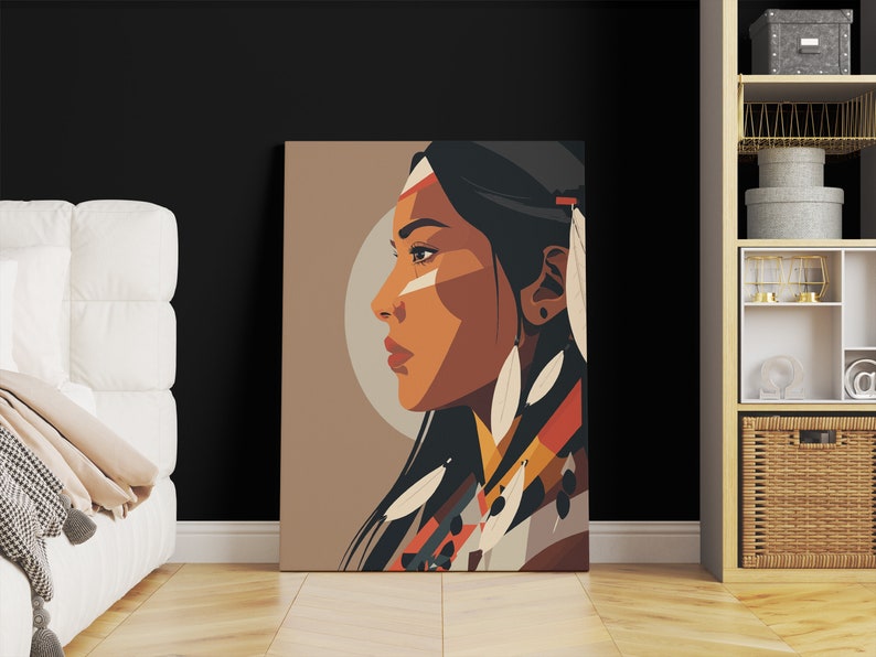 Aboriginal Art Print Native Americans Wall Art Native - Etsy