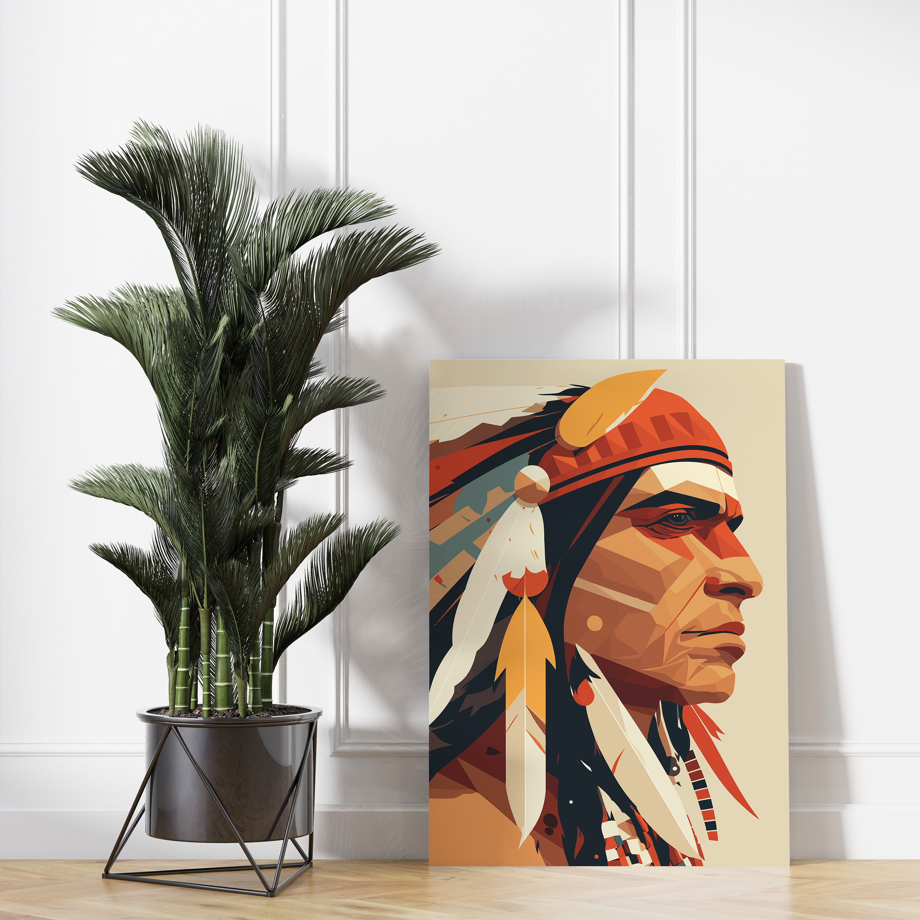 Native Art Print Canvas Native Americans Wall Art Native - Etsy Canada