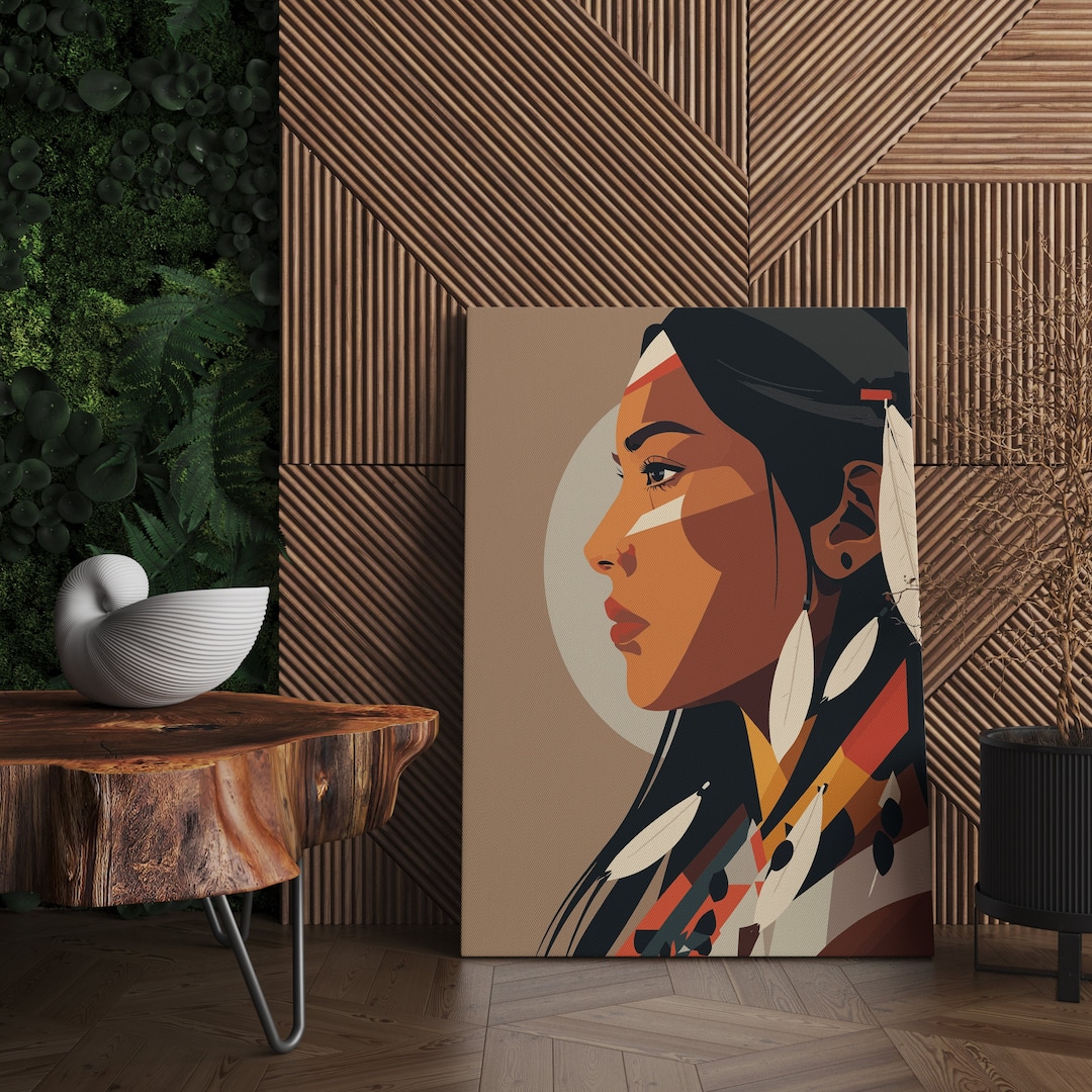Aboriginal Art Print | Native Americans Wall Art, Native Americans ...
