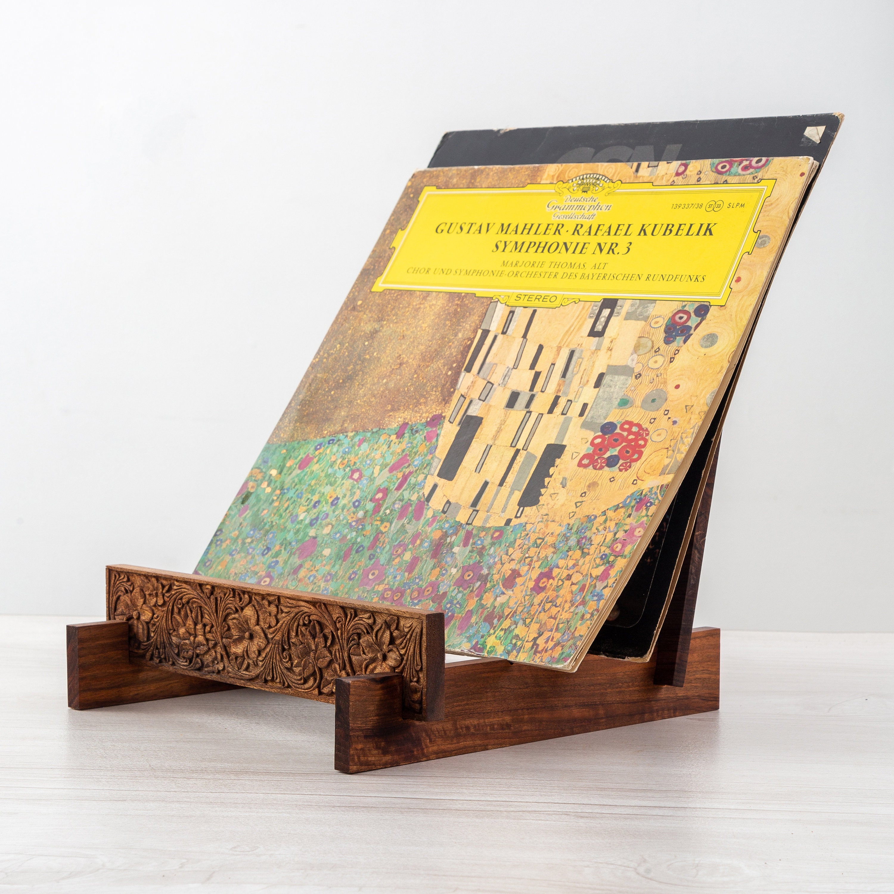 Handmade Record Stand Holder, Record Display, LP Record Stand, Vinyl ...