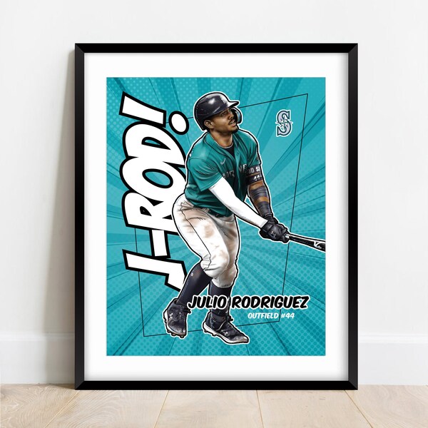 Julio Rodriguez Poster - Etsy
