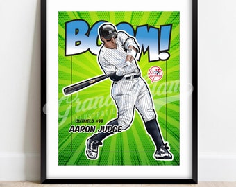 Aaron Judge Print - Etsy