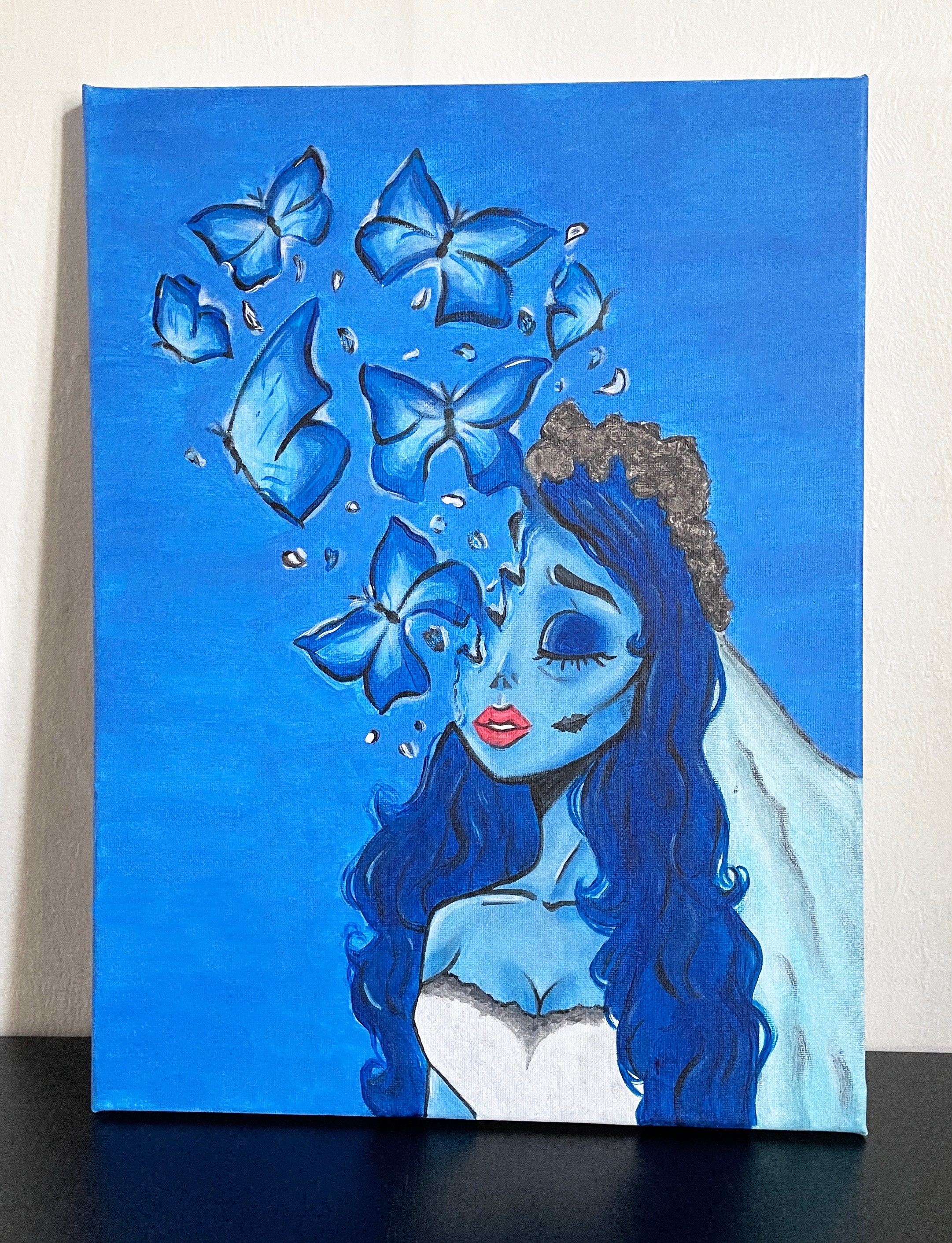 Corpse Bride-handmade Acrylic Painting - Etsy