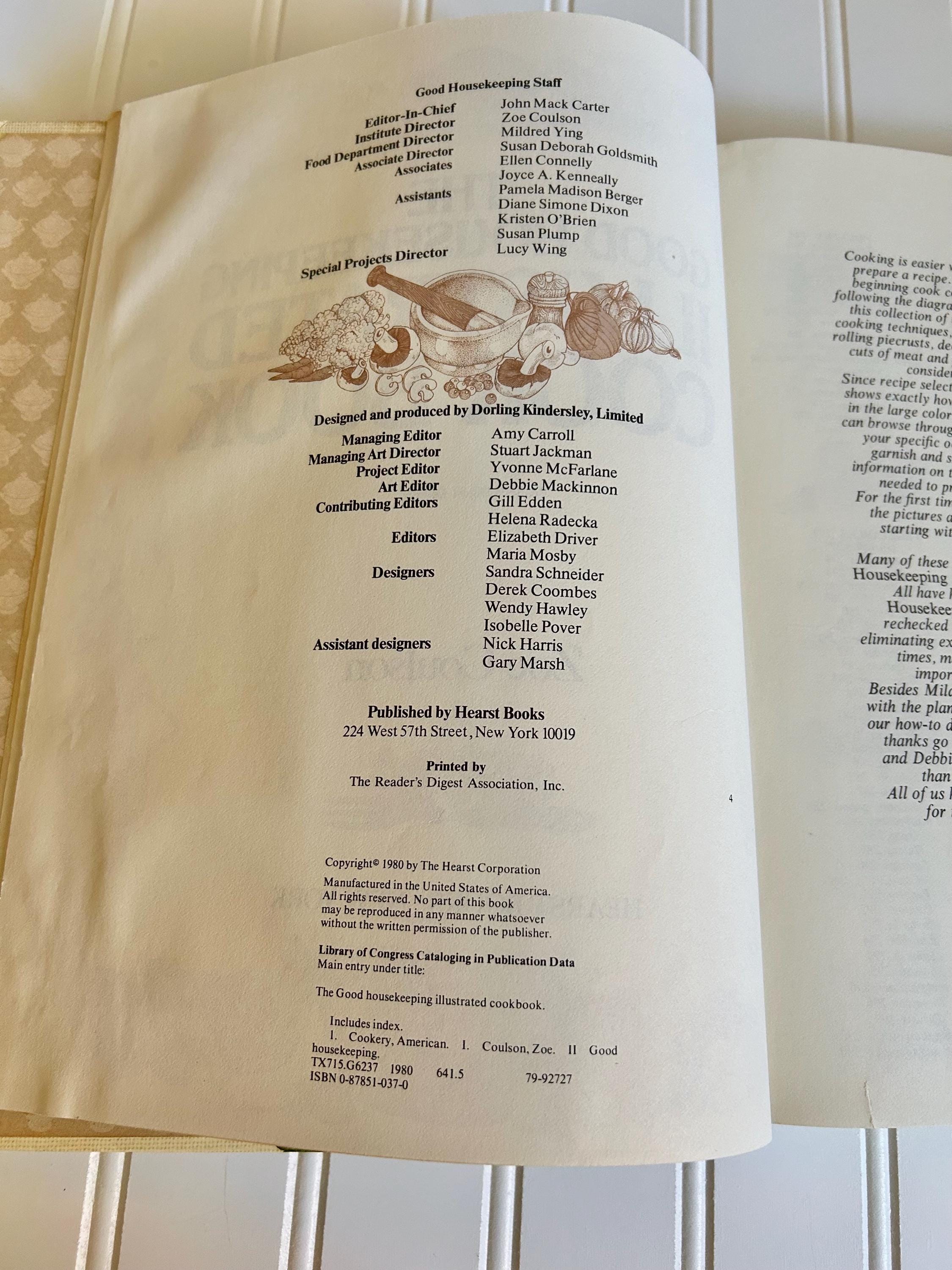 Vintage Good Housekeeping Illustrated Cookbook Readers Digest Edition ...