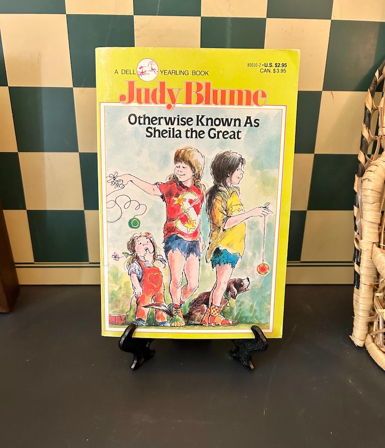 Otherwise Known as Sheila the Great by Judy Blume - Etsy