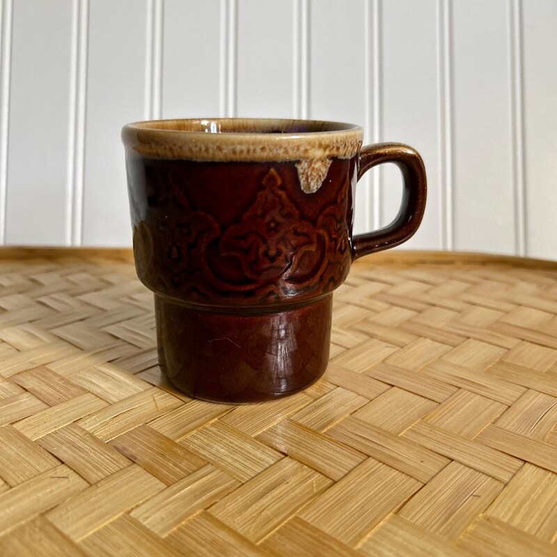Drip Glaze Stacking Mugs - Etsy
