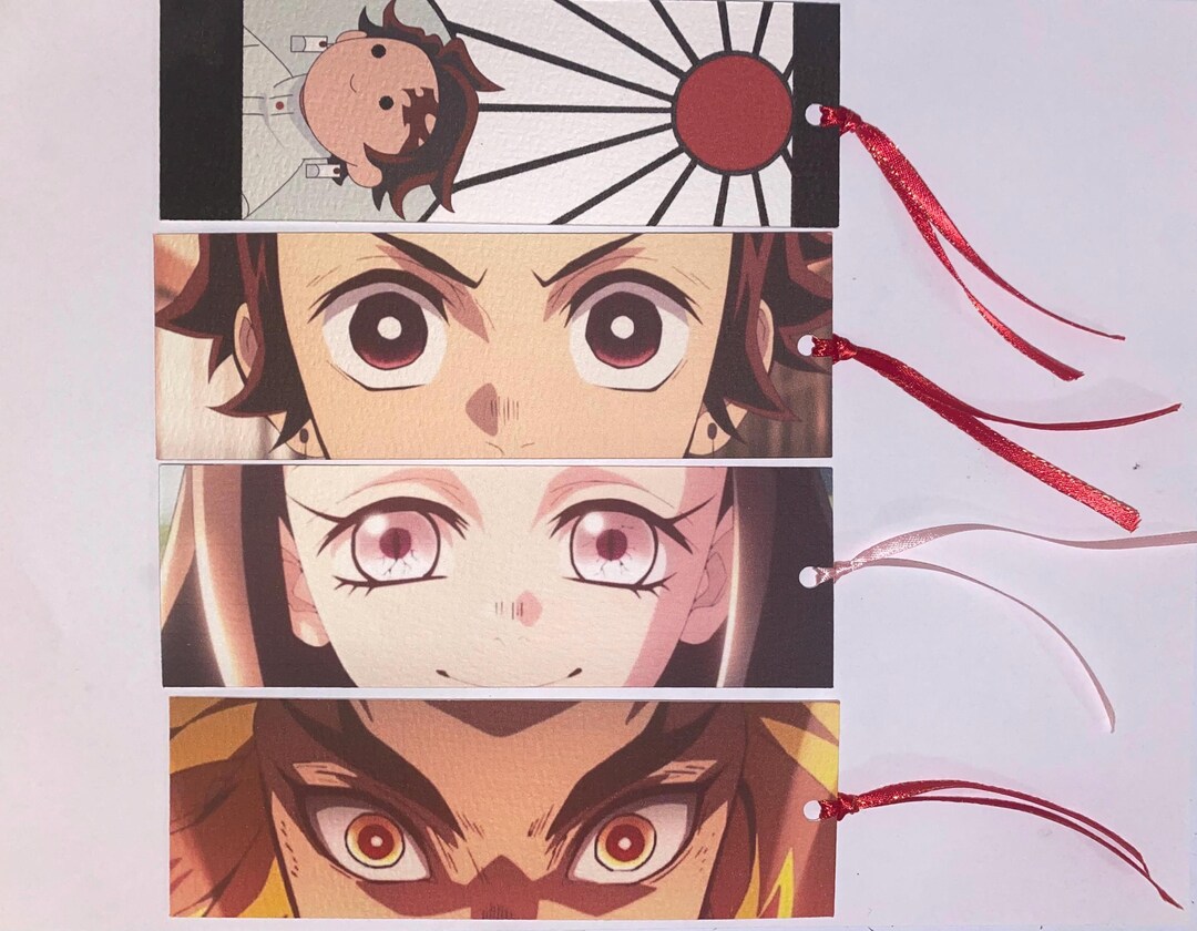 Anime Eyes Bookmarks - Etsy