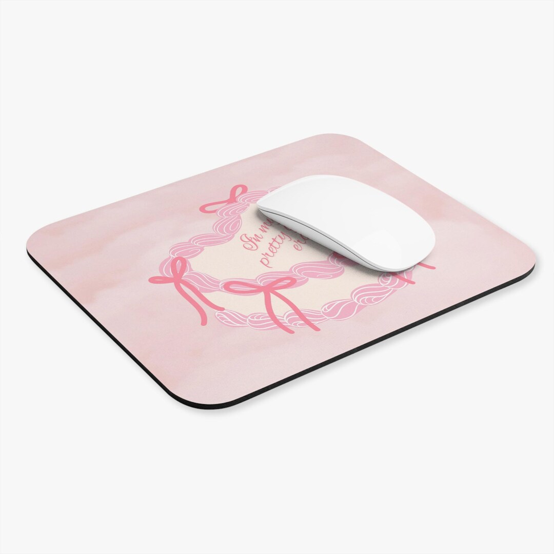 Pretty Girl Era Mouse Pad - Cute Desk Accessory, Office Gift, Gamer ...