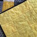 Yellow and Black Baby Bee Quilt, Baby Quilt, Yellow Bee Quilt ...