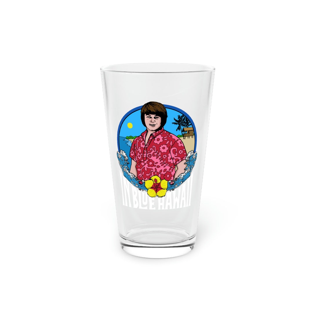 BLUE HAWAII Fast Food Glass - Etsy