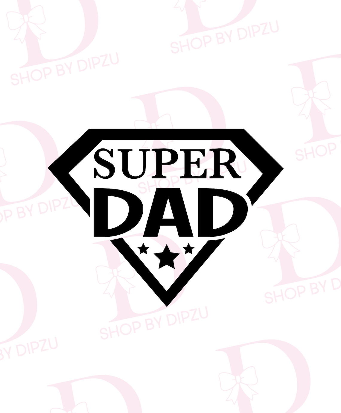 SUPER DAD Svg File - Etsy