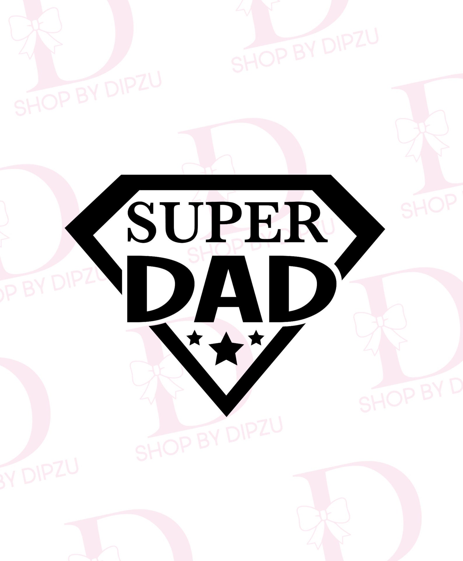 SUPER DAD Svg File - Etsy
