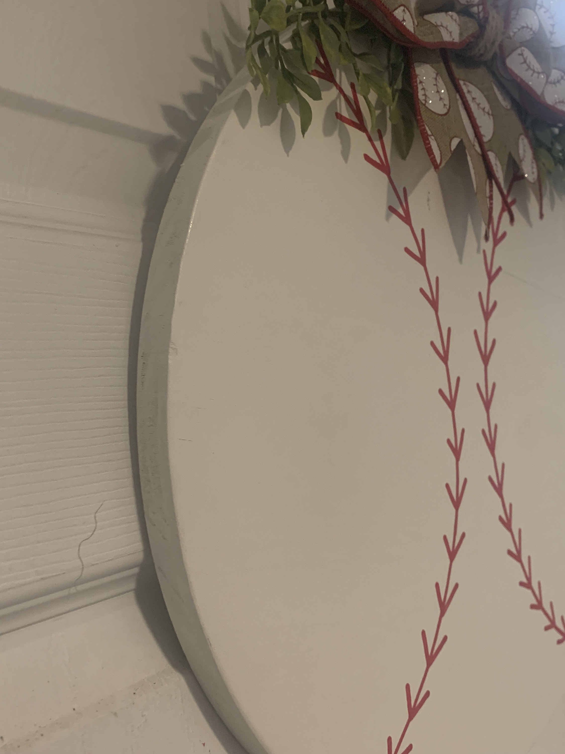 Welcome Home Baseball Sign Gift for Baseball Fan Baseball Decor Front ...