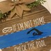 Welcome Door Hanger Swimmer Sign Gift for Swimmer Gift for - Etsy