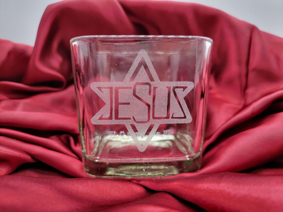 Jesus Star of David Candle Holder - Etsy