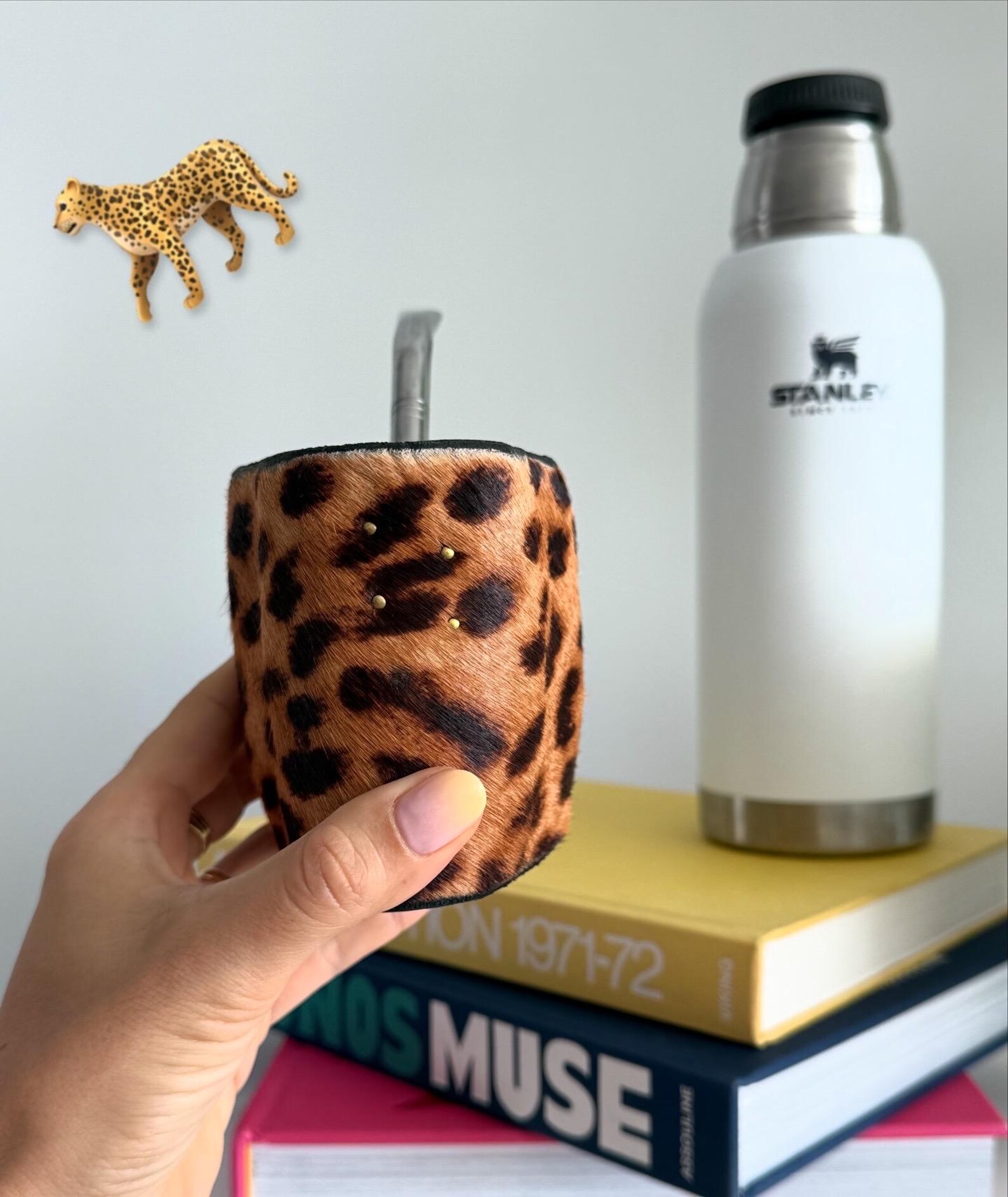 Mate Animal Print Artesanal Ideal Para Regalo - Etsy